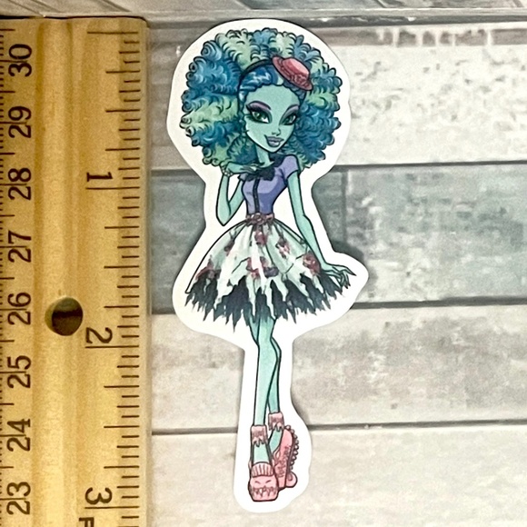 Office | 110 Y2k Monster High Reusable Waterproof Vinyl Sticker Decal ...